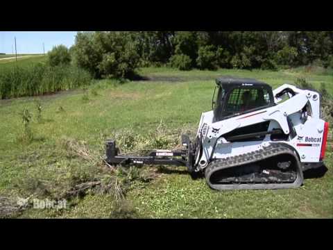 Brush Saw Video | Bobcat Loader Attachments
