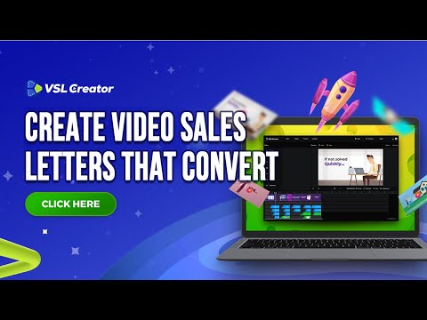 How to Create a Sales Video in VSLCreator Software