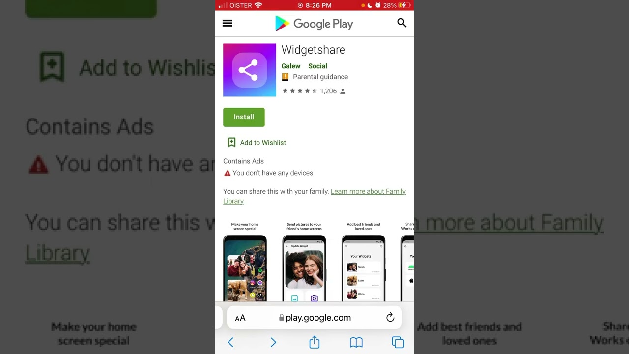Locket or NoteIt widgets BEST ALTERNATIVE ON ANDROID - WIDGETSHARE