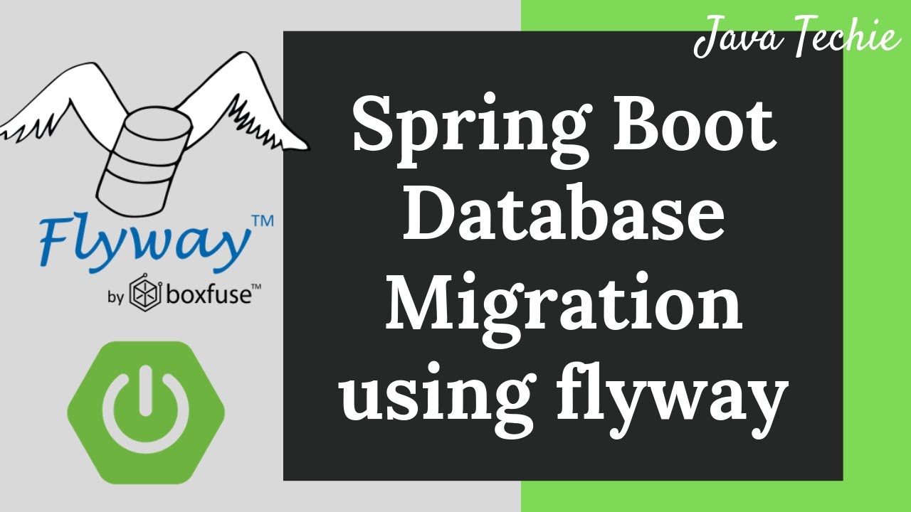 Spring Boot Database Migrations with Flyway -Example | Java Techie