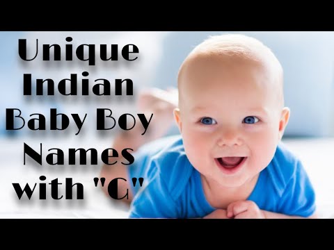 Indian Baby Boy Names Starting with G