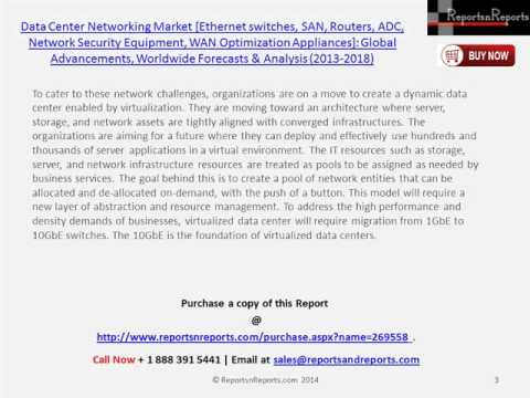 Data Center Networking Market (ADC, Network Security Equipment) to 2018