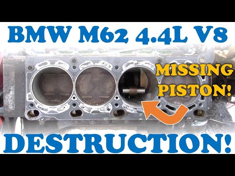 BMW M62 Engine Teardown Reveals Utter Carnage - autoevolution