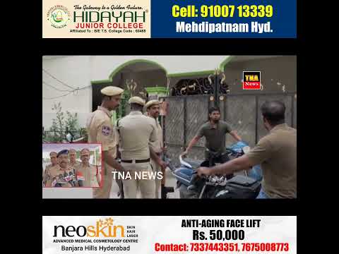 #CORDON_SEARCH #Tolichowki police station Paramount Colony mein at Hyderabad City Police