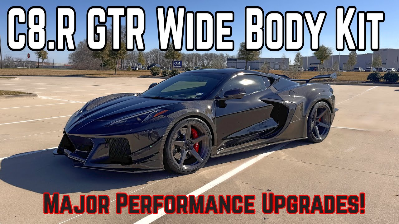 Transforming the C8 Corvette: A Deep Dive into Brandon's Widebody Build ...