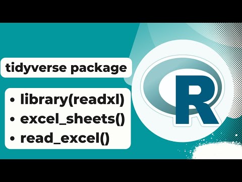 R programming Tutorial for beginners | How to load an excel file in r with tidyverse package