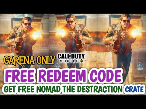 REDEEM DISTRACTION CRATE CODE FOR GARENA PLAYERS ONLY SEASON 13 CALL OF DUTY MOBILE COD MOBILE CODM