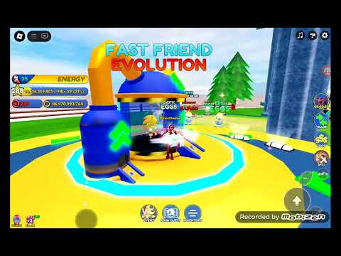 Upgrading Fast Friends In Sonic Speed Simulator
