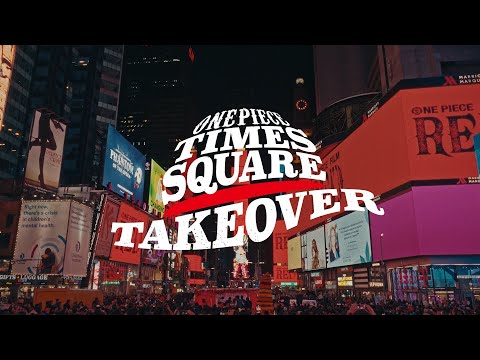 ONE PIECE FILM RED Lands in NYC! | ONE PIECE TAKES OVER TIMES SQUARE