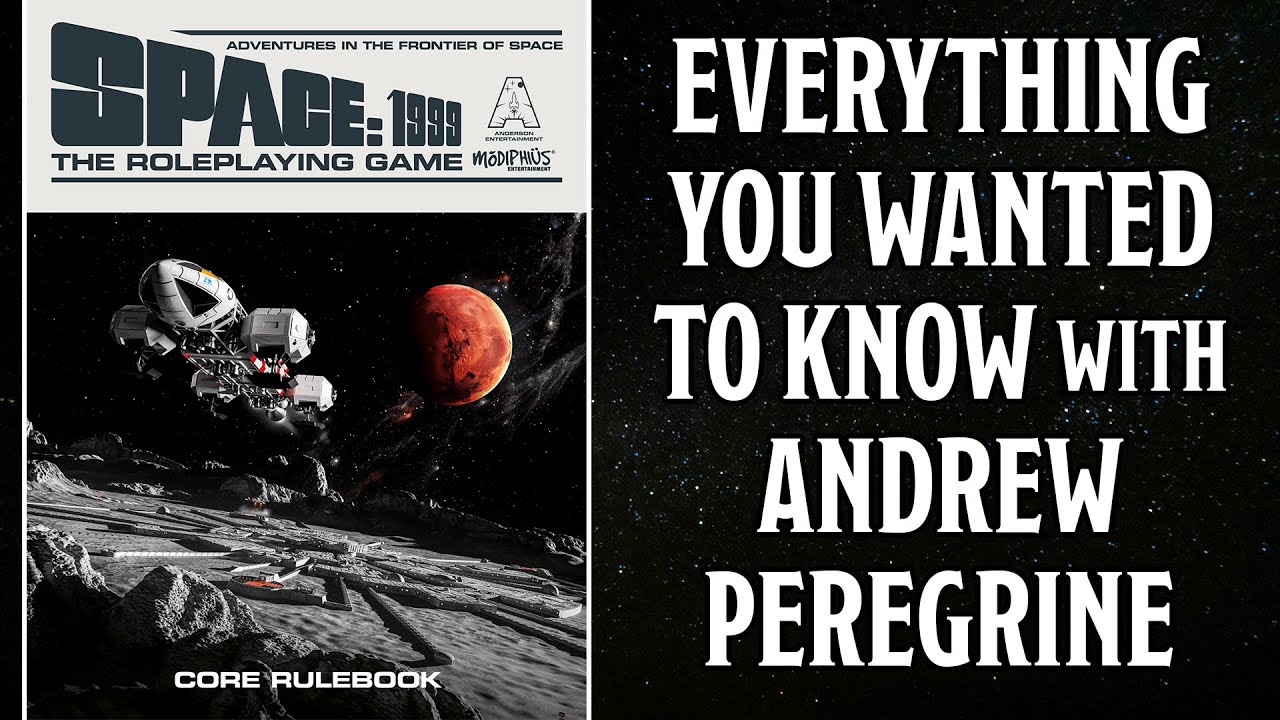 Discussing Space 1999: The Roleplaying Game With Andrew Peregrine