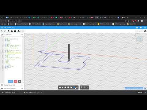 NC Viewer GCode Viewer and Machine Simulator