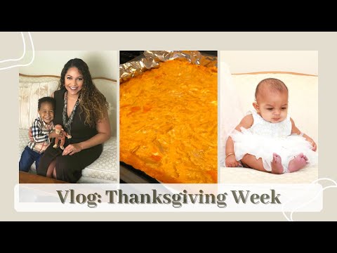 Vlog: Thanksgiving Week | Baby Photos, Drybar, Black Friday and Full Makeup Look