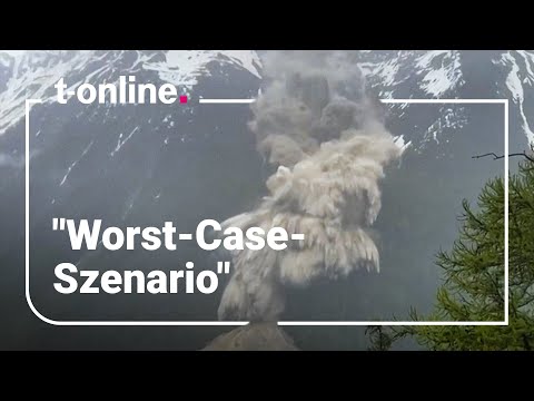 Landslide in Switzerland: Rock avalanche buries entire village
