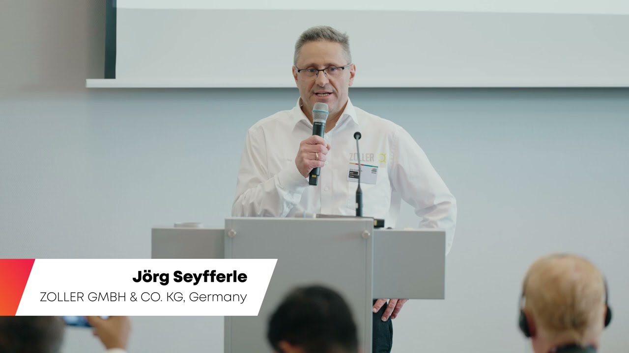 Jörg Seyfferle (ZOLLER GmbH) Presents at EMO Hannover 2025 Preview | Frankfurt Pitches
