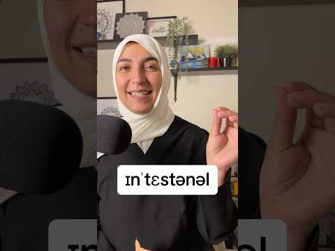 How to pronounce “Intestine”