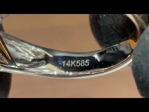 How to Tell REAL or FAKE Diamond by Ring Stamp
