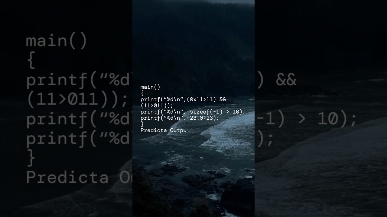 Predicta Output | @educationslearning #code #programming #program #practice #logic #cprogramming