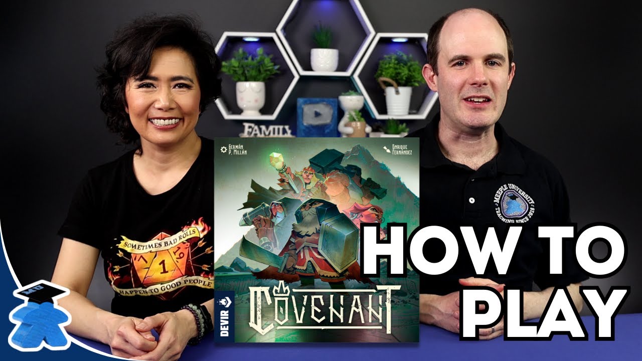 Covenant - Official How to Play. Complete, Clear, Concise Board Game Tutorial