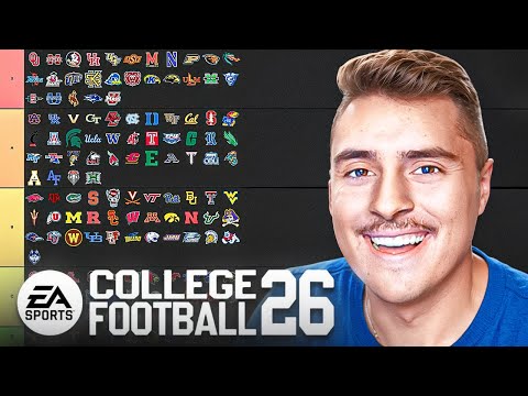 Ranking ALL 136 Teams for College Football 26 Rebuild!