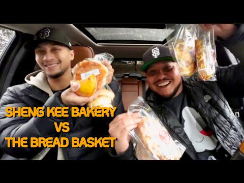 Sheng Kee Chinese Bakery vs The Bread Basket Filipino Bakery! #food