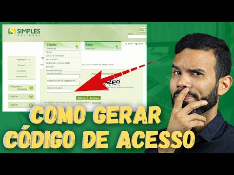 Como gerar o código de acesso Simples Nacional - Passo a Passo