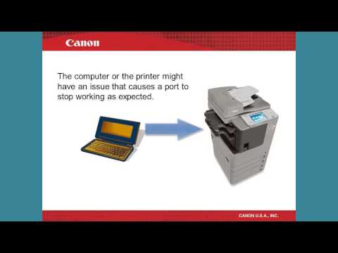 Changing the Network Printer Port in Windows