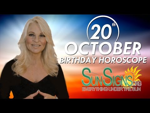 October 20th Zodiac Horoscope Birthday Personality - Libra - Part 1