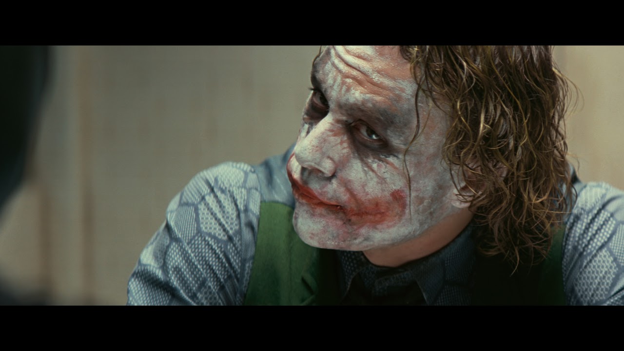 A melhor cena do Coringa (Heath Ledger)