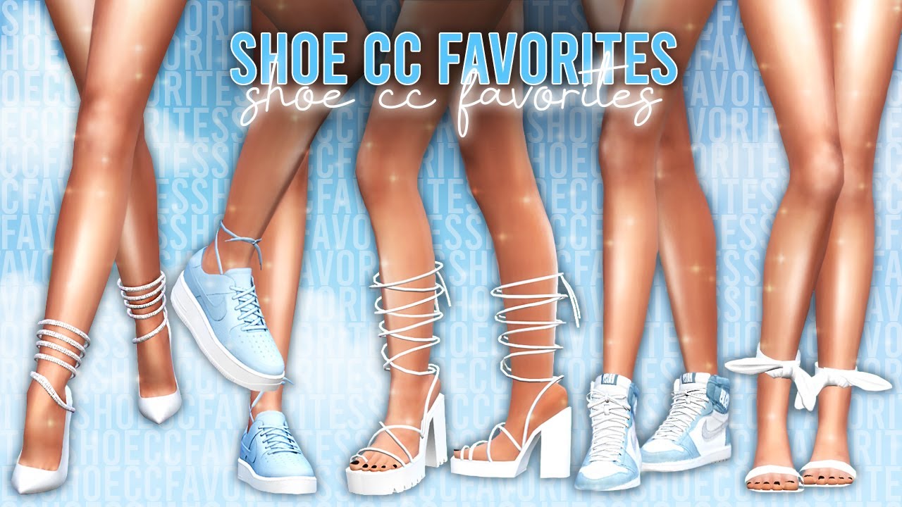 🤍[180+] Shoe CC Favorites | SIMS 4 SHOES FOR ALL AGES