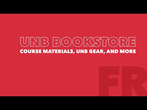 UNB Bookstore | Course Materials, UNB Gear, and More - FR