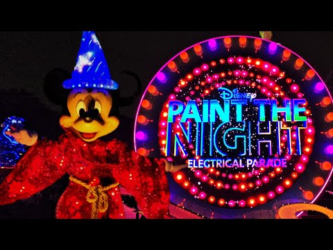 Paint the Night parade #Disneyland70 | FIRST FULL SHOW