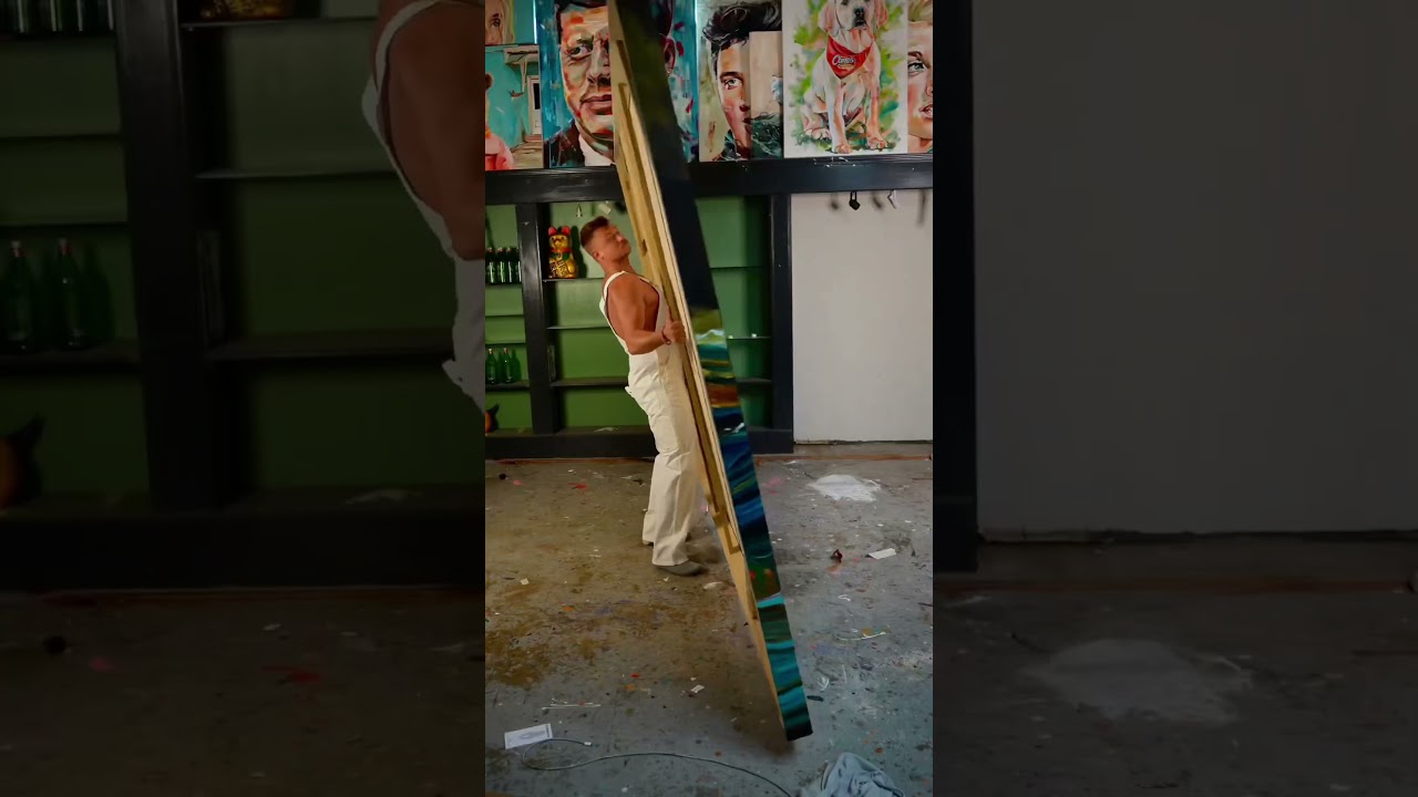 Largest Painting of Jesus walking on Water Known to MAN #shorts