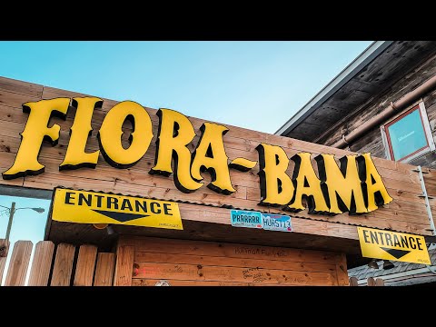 FLORA BAMA walking around! Keepit moving