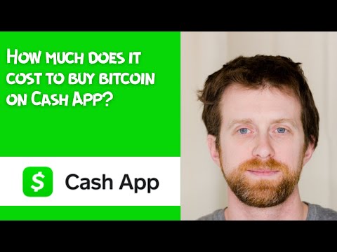 How much does it cost to buy bitcoin on Cash App