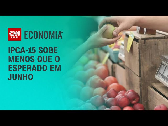 IPCA-15 sobe menos que o esperado em junho, mas taxa em 12 meses volta a 4% | CNN Brasil