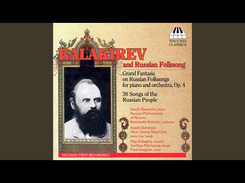 30 Russian Folksongs: No. 30. She became, she became a colonel's wife