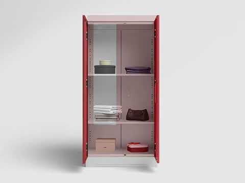 Godrej Interio Slimline 2 Door with 2 shelves with Star Design Mirror Metal Almirah Price in India Buy Godrej Interio Slimline 2 Door with 2 shelves with Star Design Mirror Metal