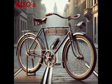 AI Change Over Time Bicycle 1810s to 2050s Short