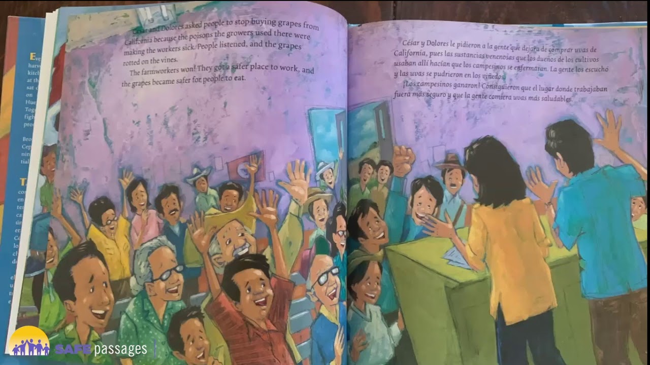 Side by Side: The Story of Dolores Huerta and Cesar Chavez by Monica Brown Read by Connor Gibson