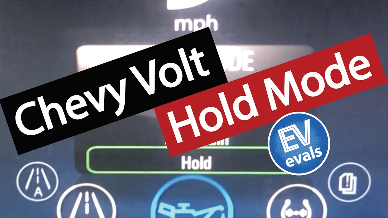 2013 Chevy Volt - Hold Mode - EV evals