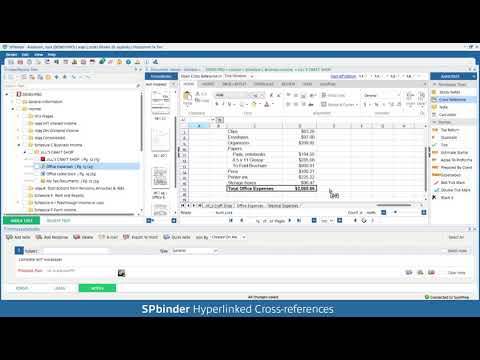 SPbinder: Hyperlinked Cross-references