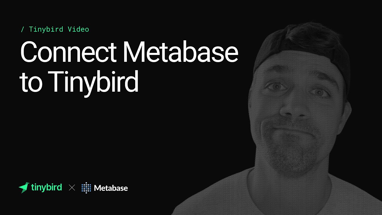 Connect Metabase to Tinybird for high-performance, real-time BI dashboards