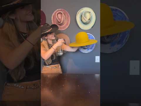 Help me name it! #hatter #hatmaker #newmusic #countrymusic #nashville #lexlynne #milliner #customhat