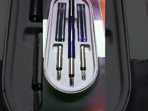 Unboxing Parker vector standard calligraphy Pen set #shorts