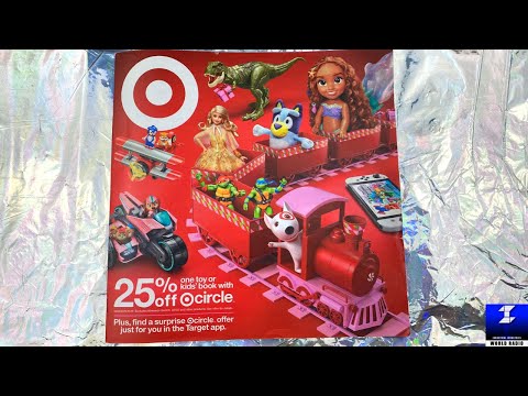 Target 2023 Holiday Toy Book Look Through