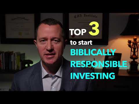 Don't Miss Out on the Benefits of Biblically Responsible Investing