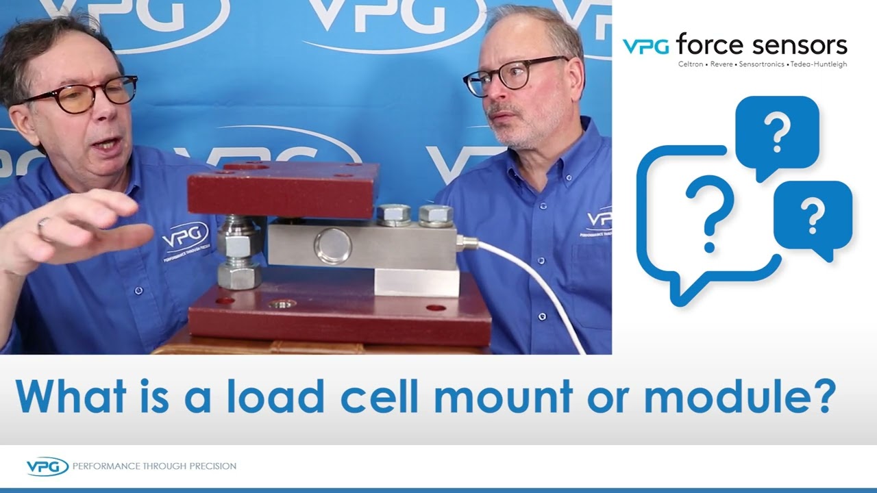 What is a load cell mount or module?