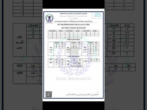 10th class math pairing scheme 2024|math pairing scheme 10th 2024/10th pairing scheme 2024#10th