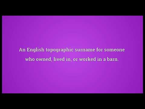 Barnes Meaning | Wordogram