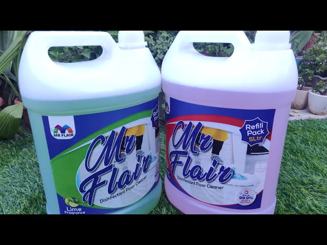 Floor Cleaner - 1L Mr Flair Rose Fragrance Disinfectant Floor Cleaner ...